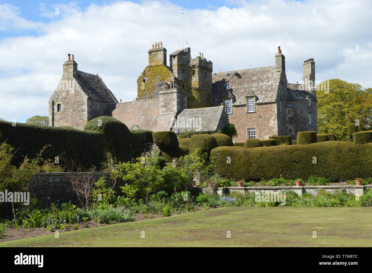 Earlshall Castle Banque d'image et photos - Alamy