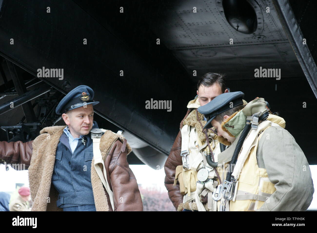 Pilote de bombardier lancaster Banque de photographies et d’images à ...
