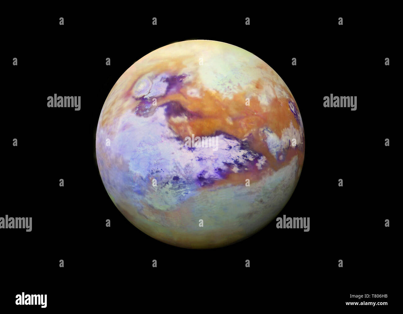 Titan lune Banque de photographies et d’images à haute résolution - Alamy