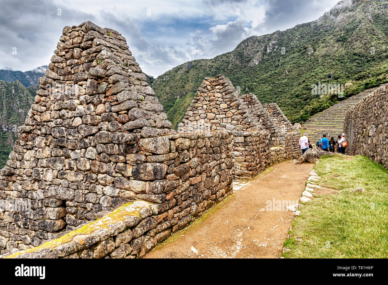 Inca bien préservé les bâtiments et les habitations, structures de l ...