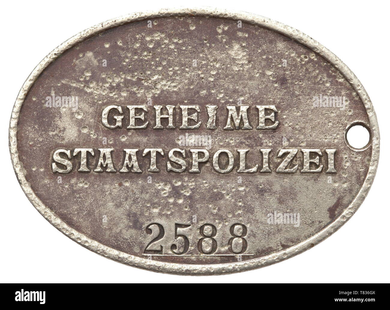 Reinhard Heydrich (1904 - 1942) - la signature d'un certificat de nomination et l'insigne de la ...