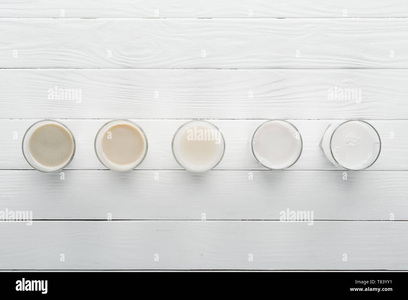 Types De Lait Banque d'image et photos - Alamy