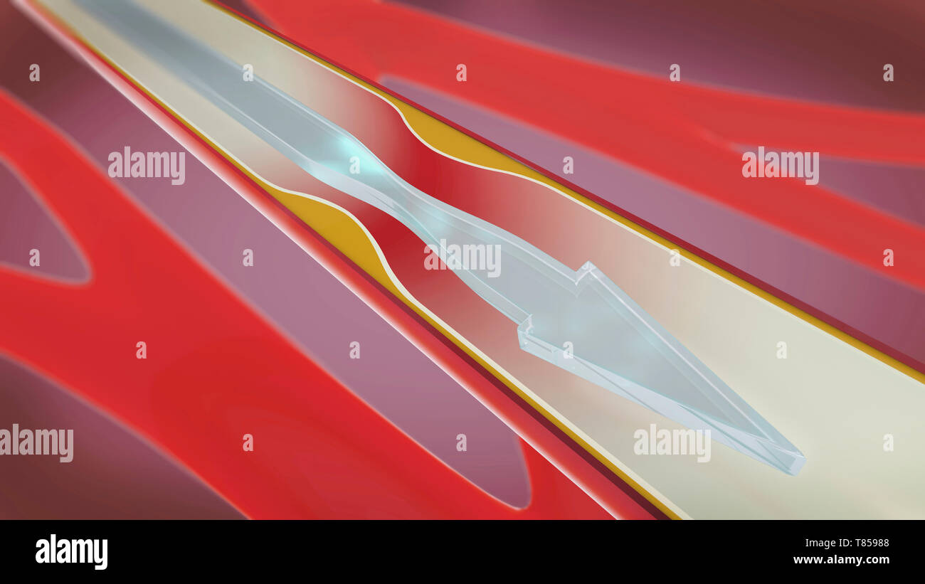 Coronary thrombosis Banque de photographies et d’images à haute ...