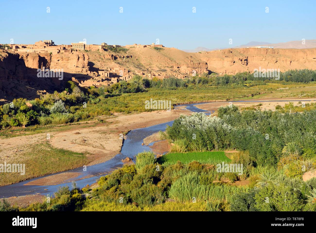 Le Maroc, Haut Atlas, vallée du Dadès, Rose Valley, région de EL KELAÂ ...