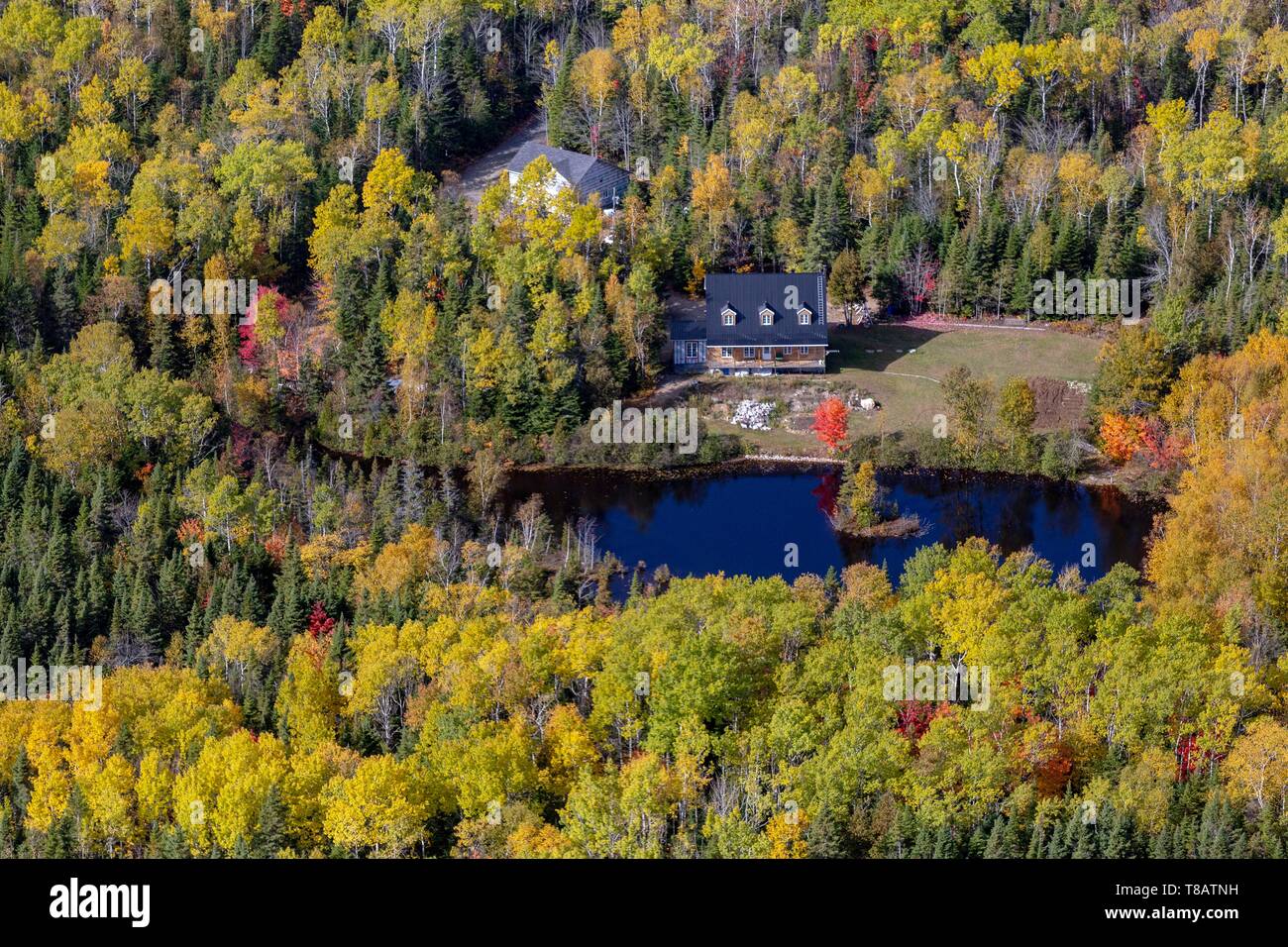 Au bord du lac Banque de photographies et d’images à haute résolution ...