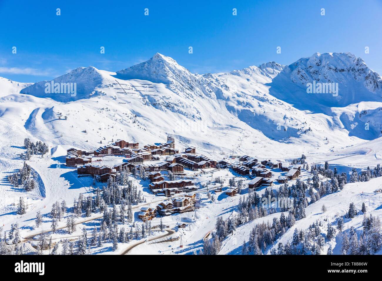 France, Savoie, massif de la Vanoise, la vallée de Haute Tarentaise, La ...