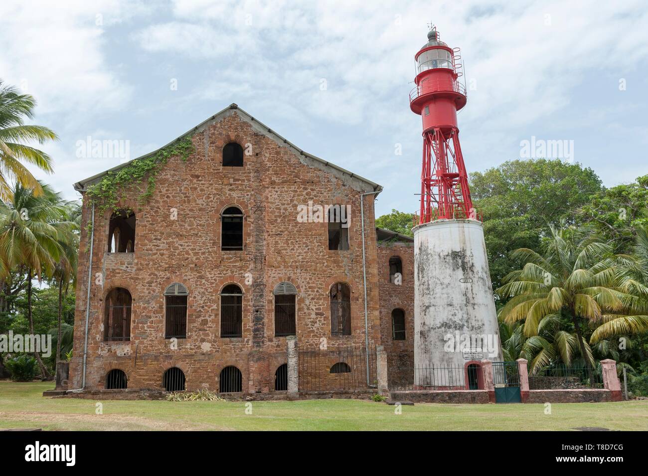 France, Guyane, Cayenne, les Iles du salut, colonie pénitentiaire à l ...