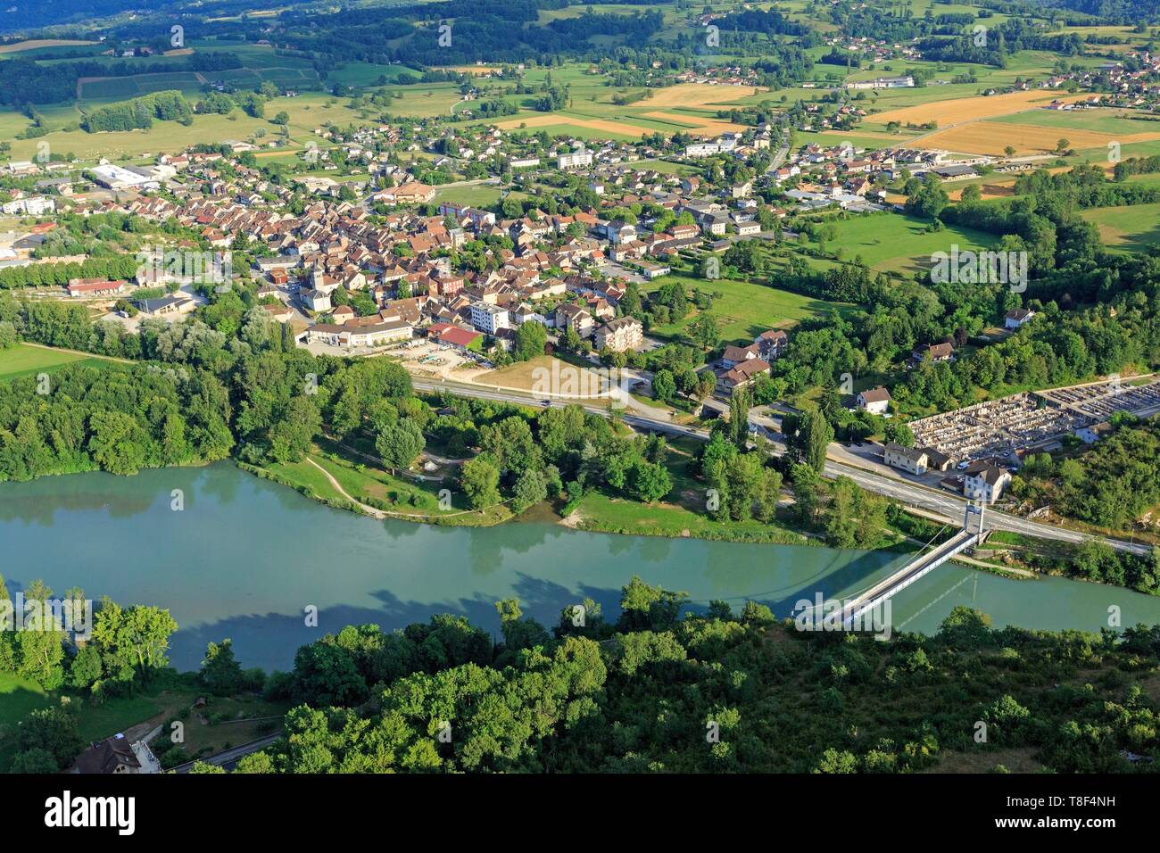 Yenne vue aerienne Banque de photographies et d’images à haute ...