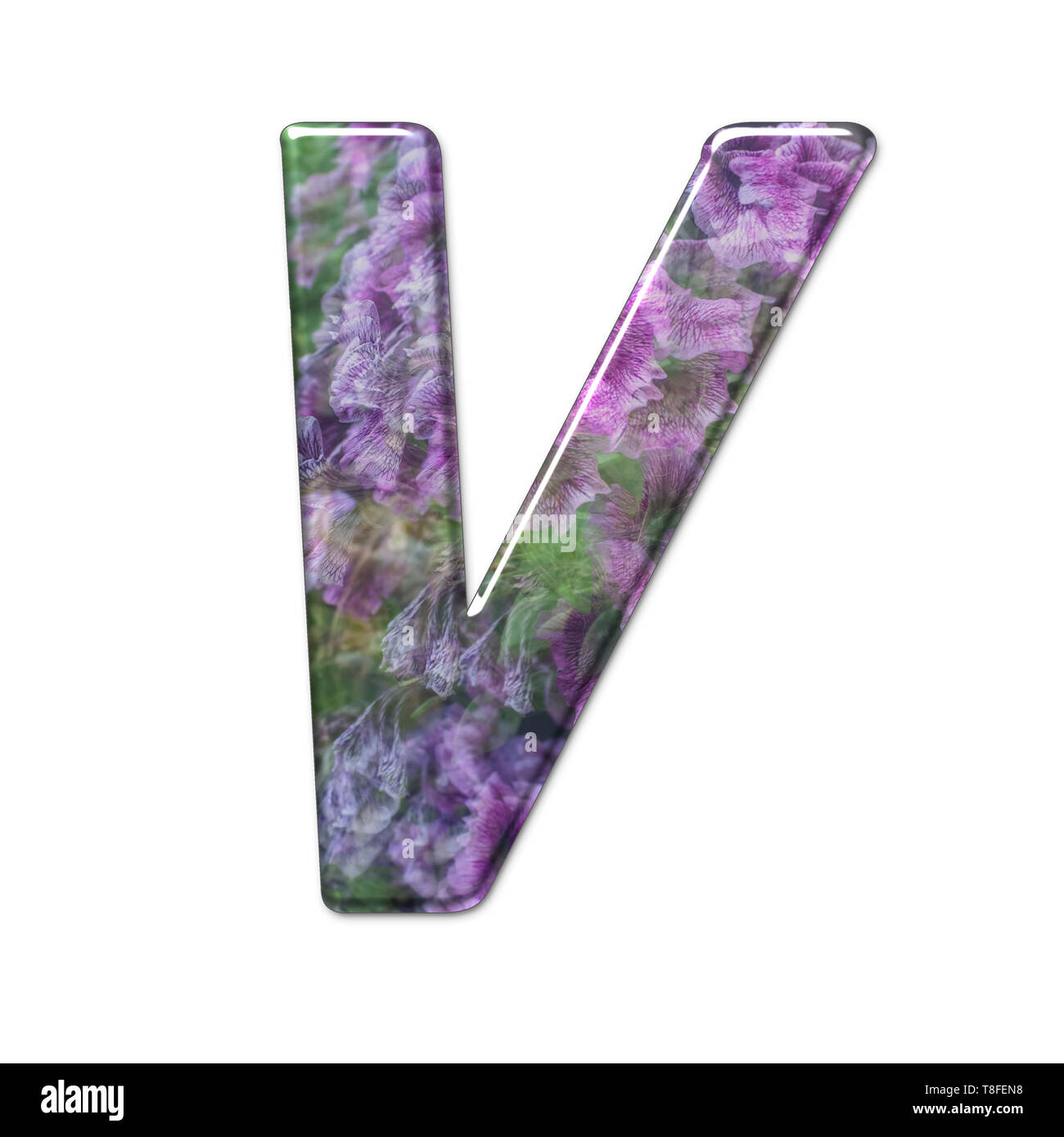 Le Capitole Lettre V Partie d'un ensemble de lettres, chiffres et ...