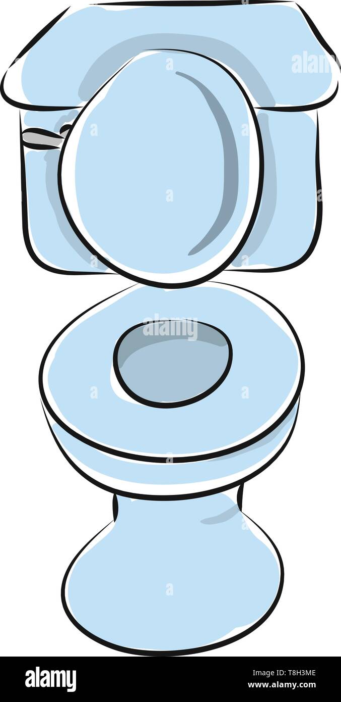 Toilette de dessin animé gratuit Banque d'images vectorielles - Alamy