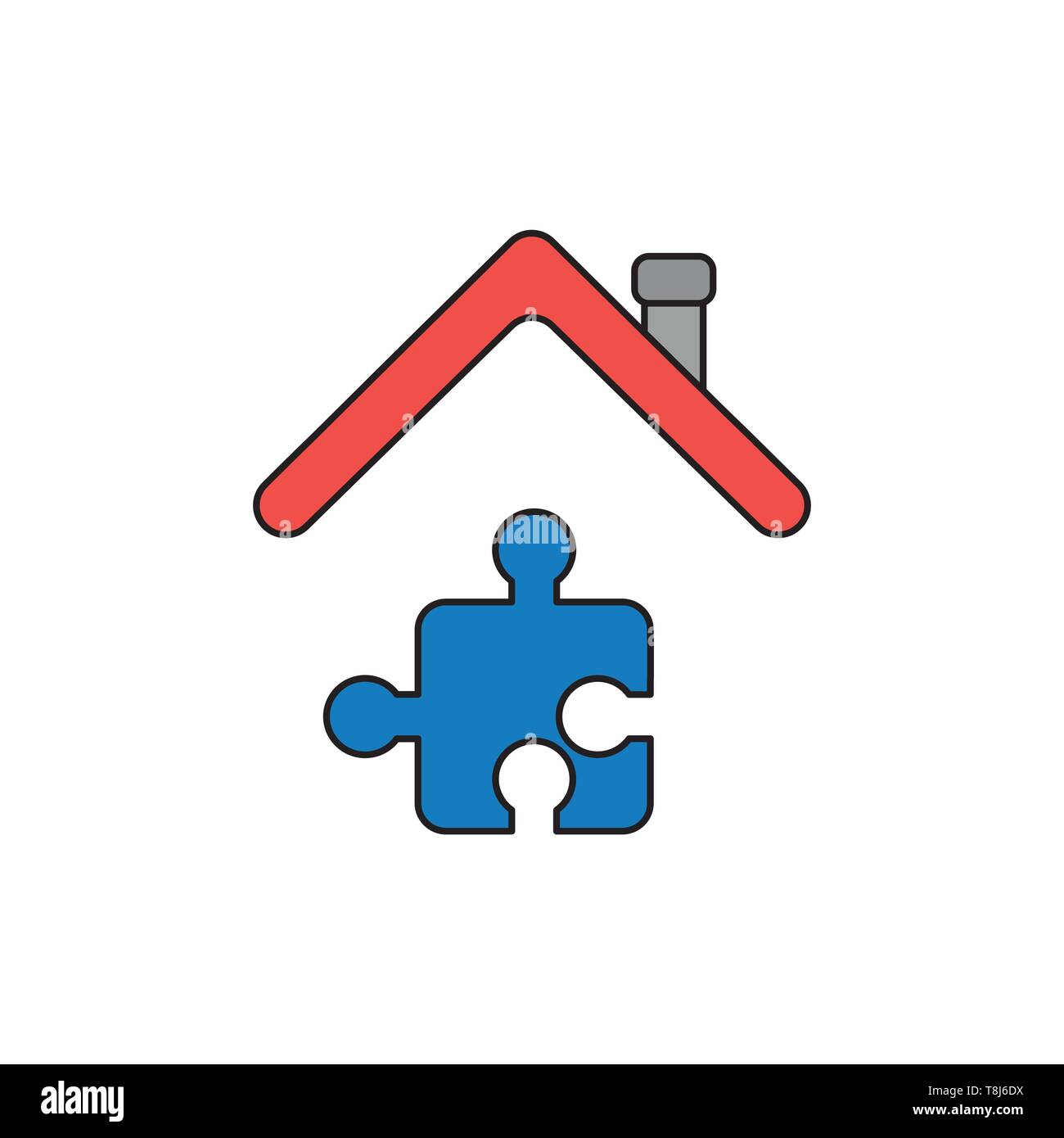 Unir le logement Banque d'images vectorielles - Alamy