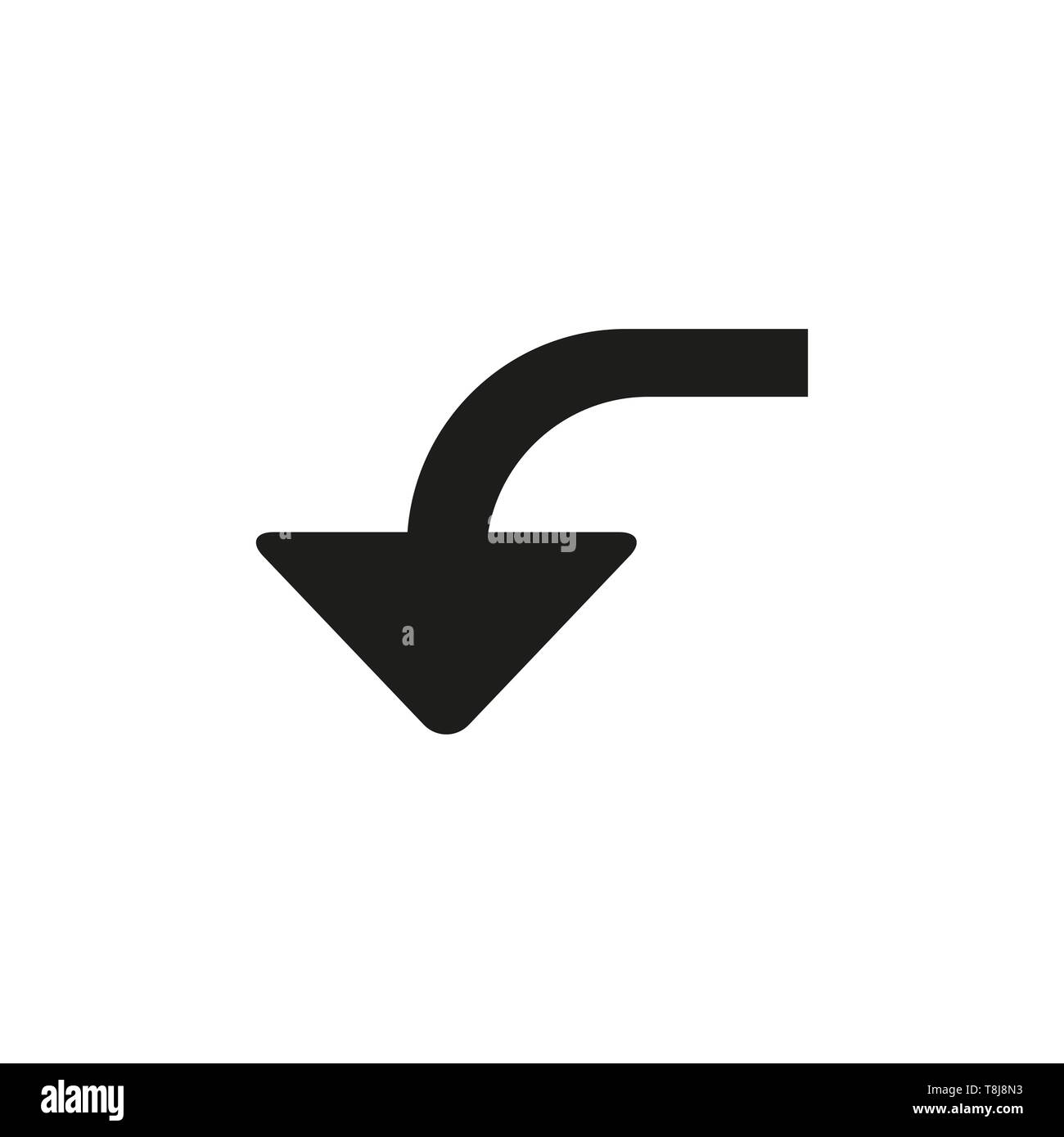 L'icône flèche, icône flèche vers le pictogramme, l'icône flèche Vector ...