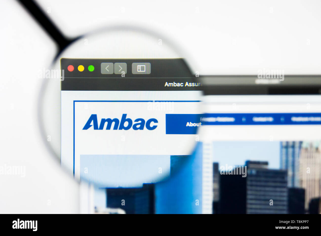 Logo du groupe financier ambac Banque de photographies et d’images à ...