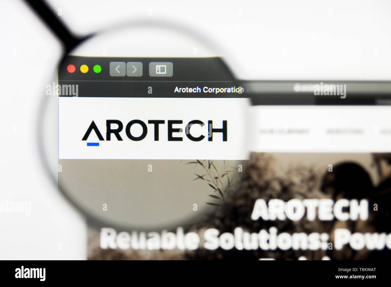 Logo arotech Banque de photographies et d’images à haute résolution - Alamy