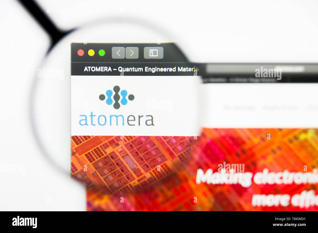 Logo atomera Banque de photographies et d’images à haute résolution - Alamy