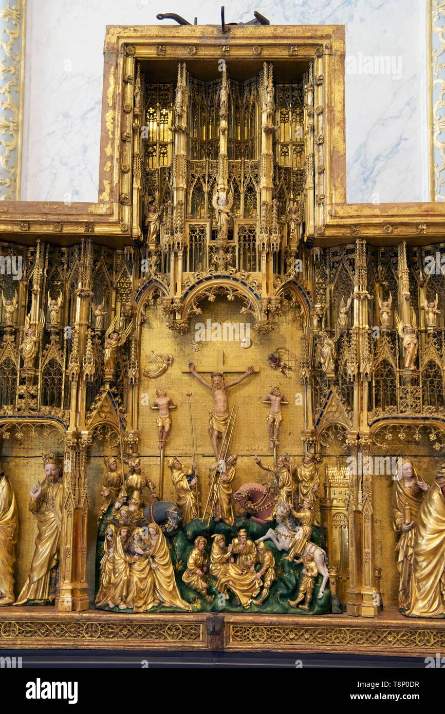 Crucifixion d'or Banque de photographies et d’images à haute résolution - Alamy