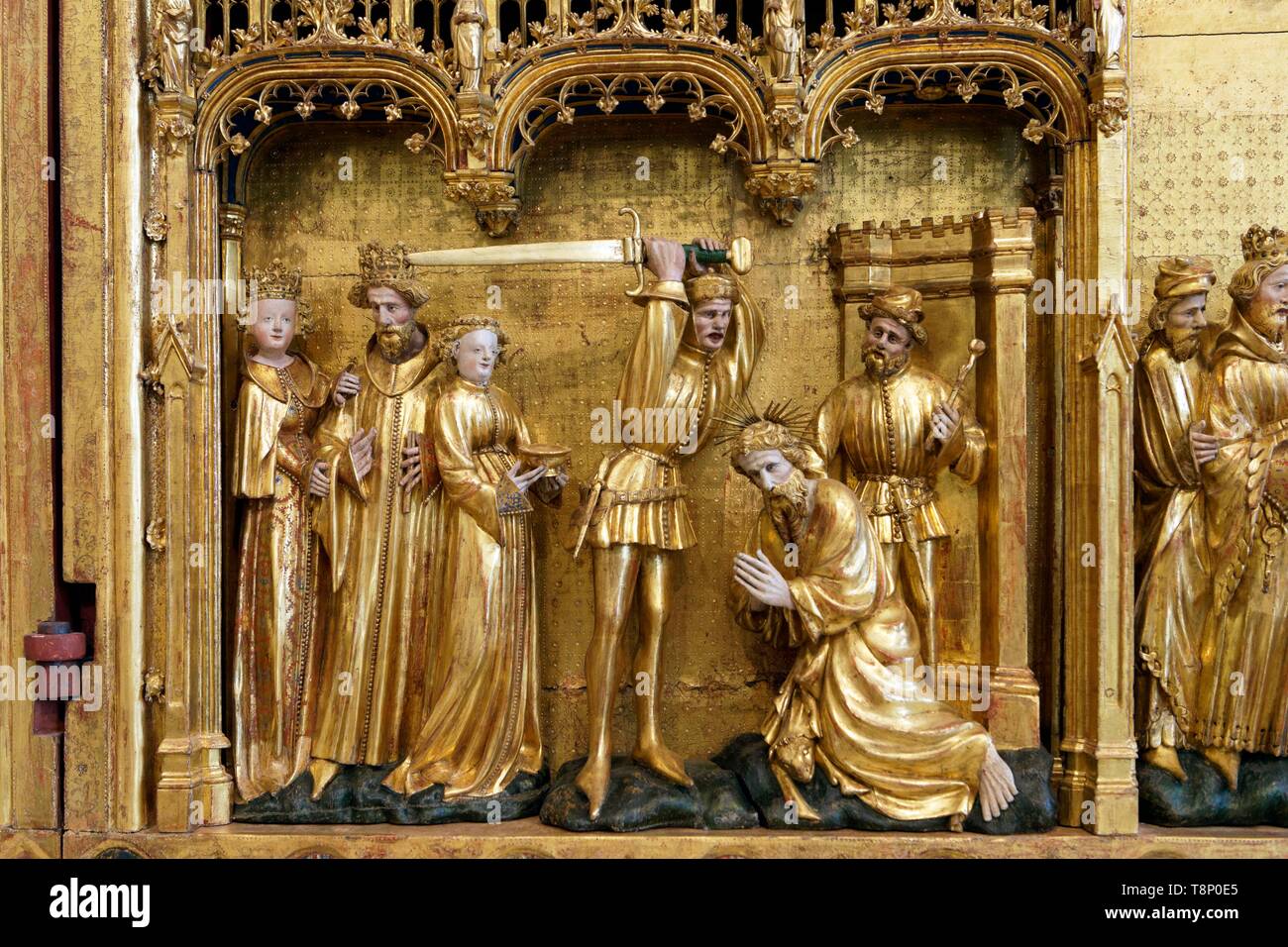 Retable des saints et de martyrs Banque de photographies et d’images à haute résolution - Alamy