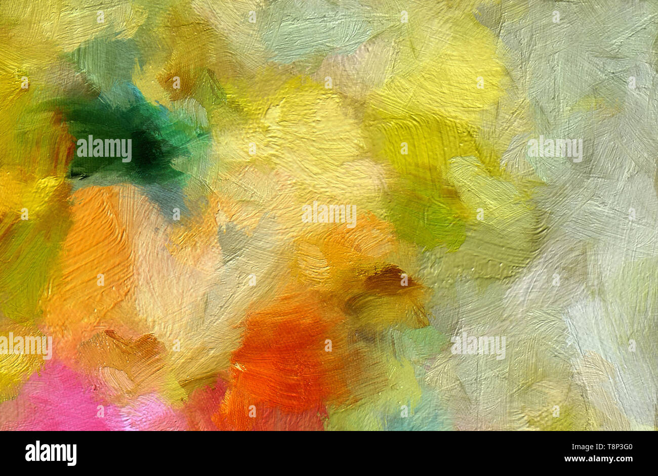 L'impressionnisme abstrait art design pattern et toile de modèle pour ...