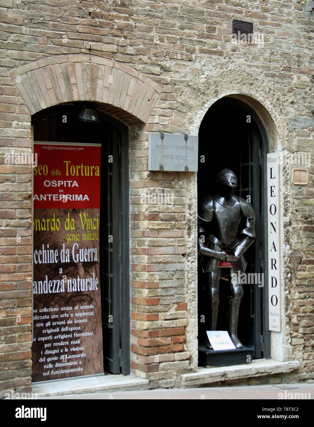 Medieval torture museum san gimignano Banque de photographies et d ...