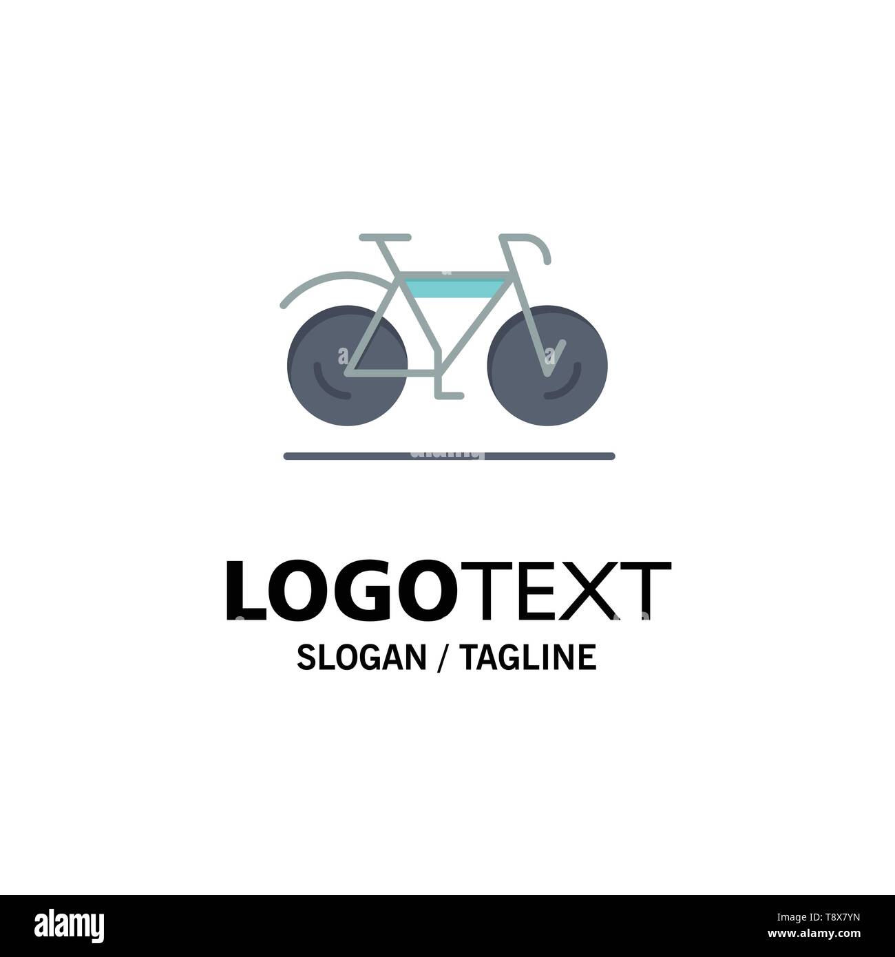 Logo Piste Cyclable Banque d'images vectorielles - Alamy