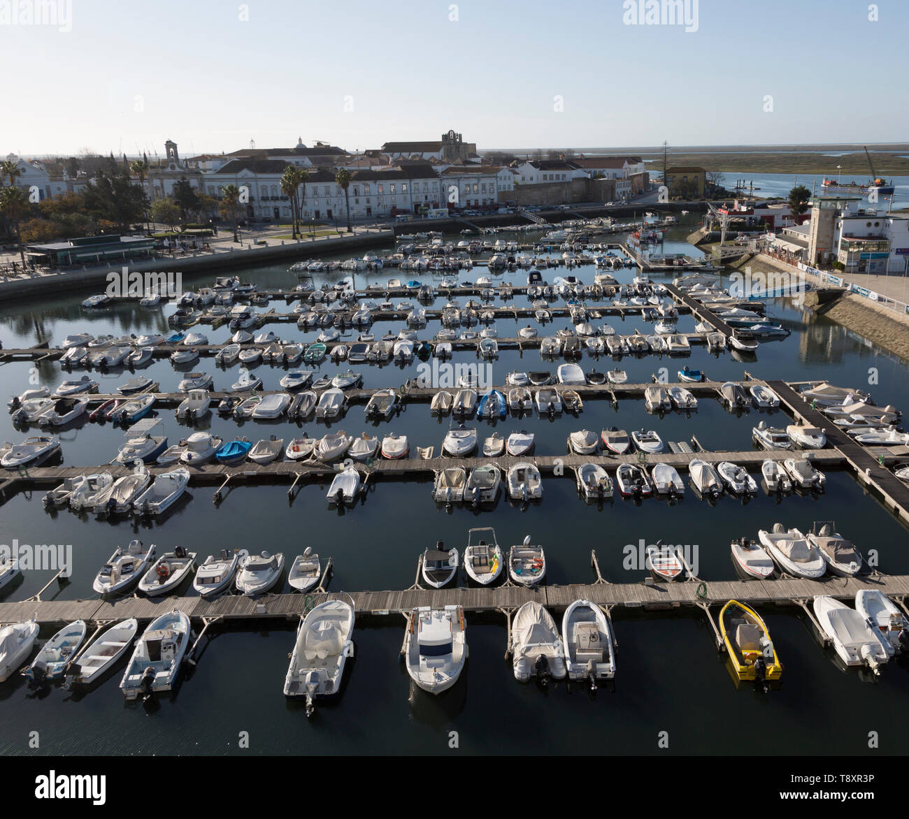 Marina Bateaux Port Faro Banque d'image et photos - Alamy