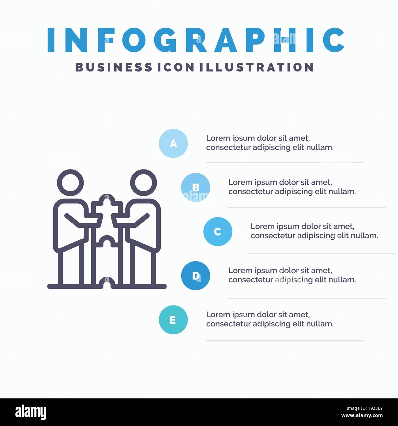 Partenaires La collaboration, la coopération, l'entreprise, les ...
