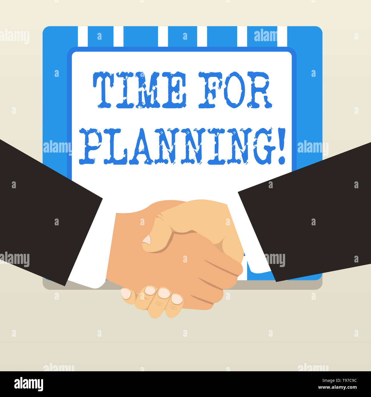 L'écriture de texte Word Temps pour la planification. Photo d'affaires ...