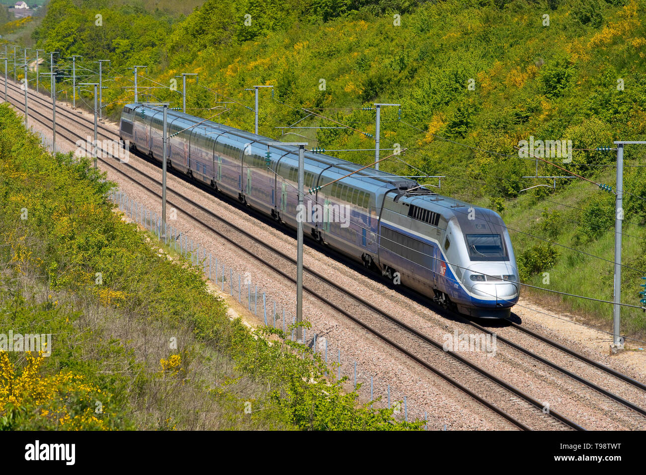 Tgv duplex Banque de photographies et d’images à haute résolution - Alamy