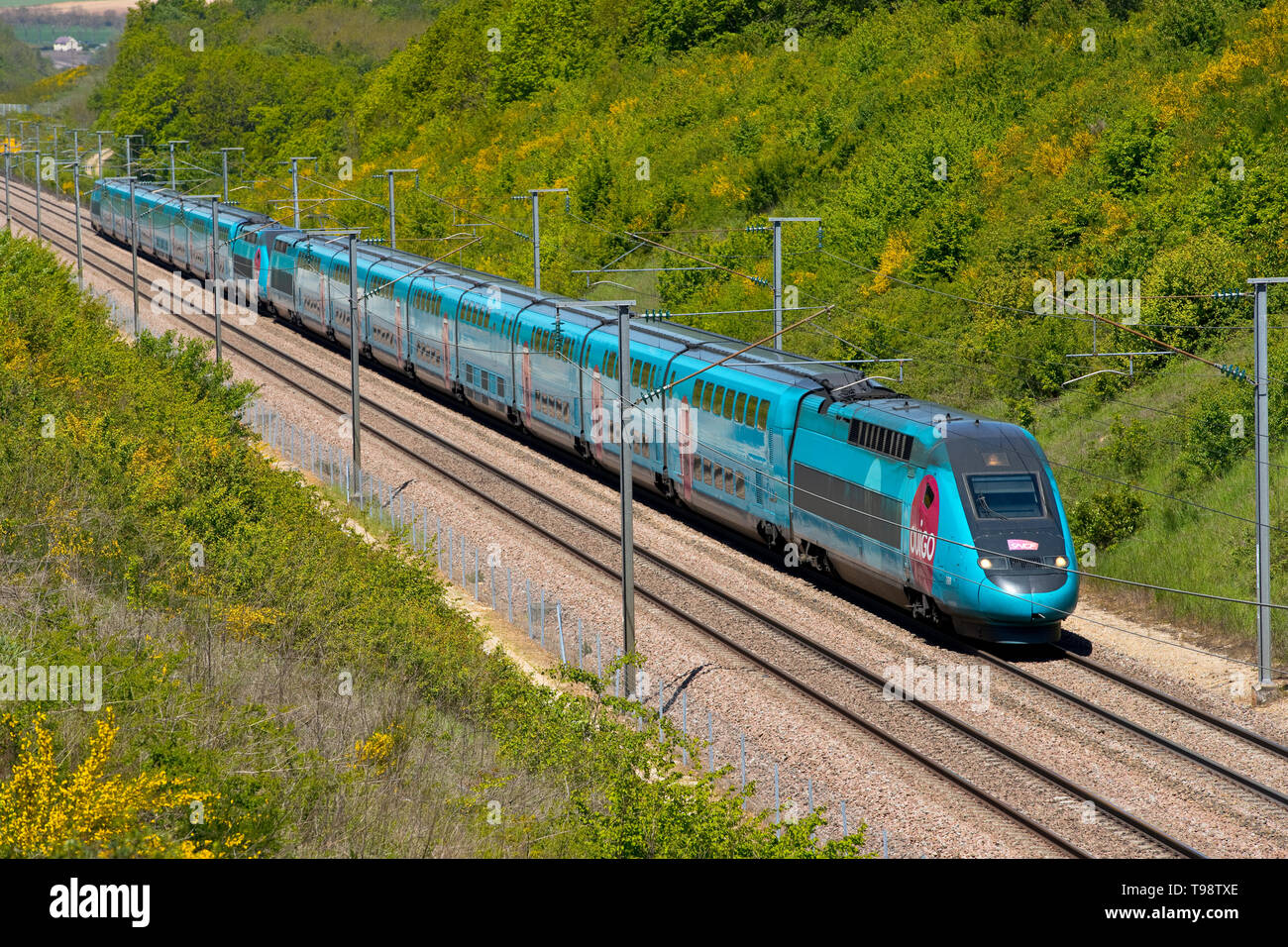 Tgv ouigo Banque de photographies et d’images à haute résolution - Alamy