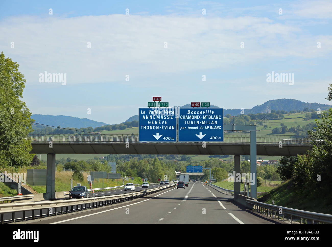 Autoroute a40 france Banque de photographies et d’images à haute ...