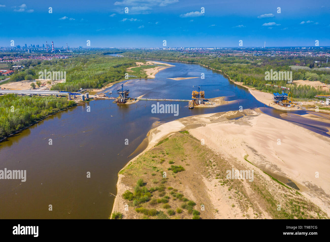 Viaduc de chemin de fer de chantier Banque de photographies et d’images ...
