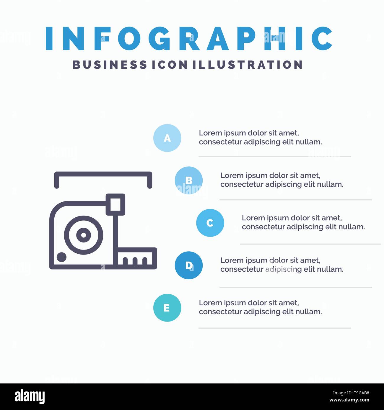5 5 inch Banque d'images vectorielles - Alamy
