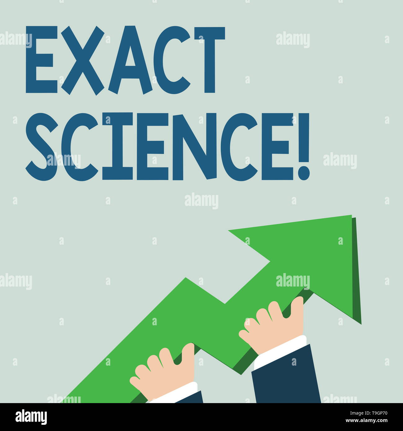 L'écriture de texte Word science exacte. Photo d'entreprise présentant ...