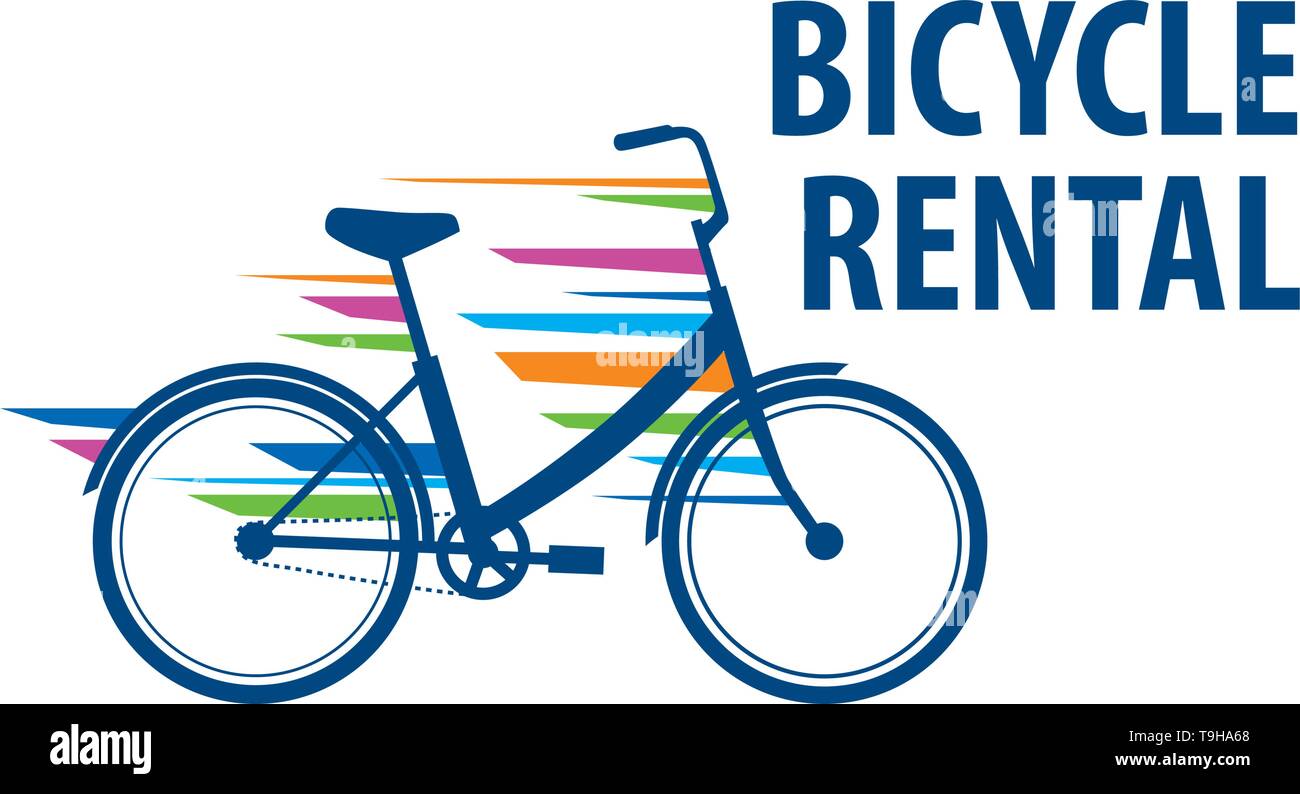 Logo de location de vélo Banque de photographies et d’images à haute ...