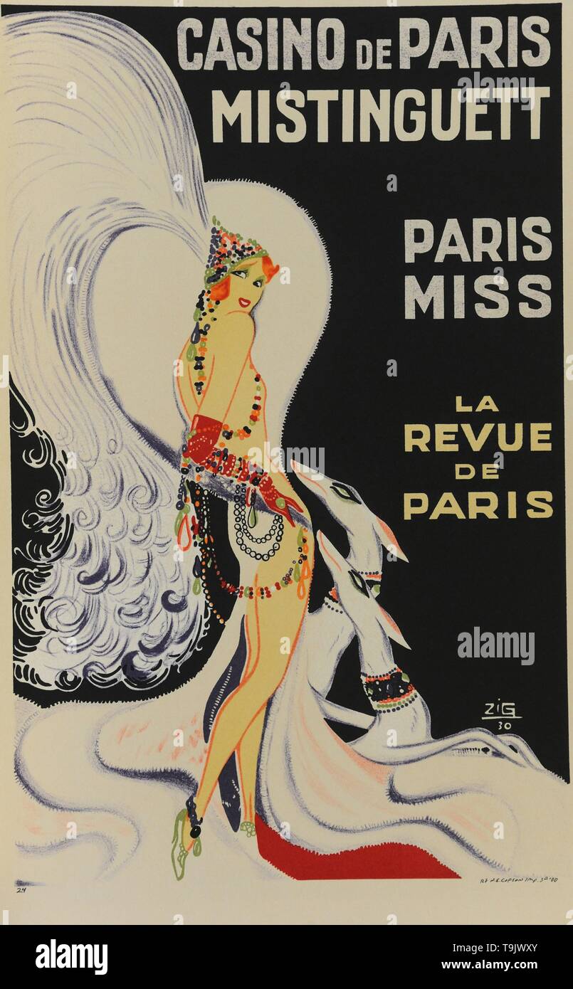 Affiche de mistinguett Banque de photographies et d’images à haute ...