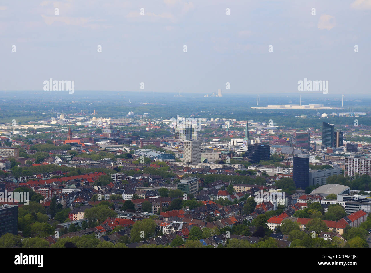 View of dortmund city Banque de photographies et d’images à haute ...