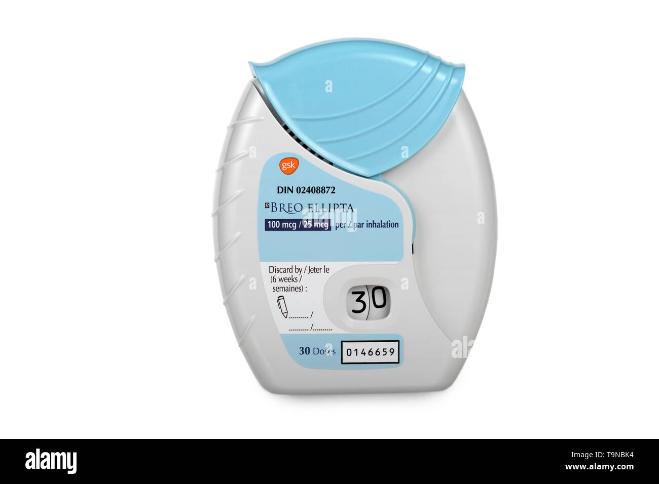 Le furoate de fluticasone Vilanterol, inhalateur corticostéroïde pour ...