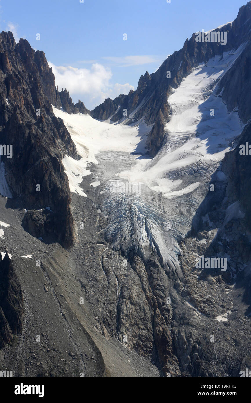 Glacier des grands montets Banque de photographies et d’images à haute ...