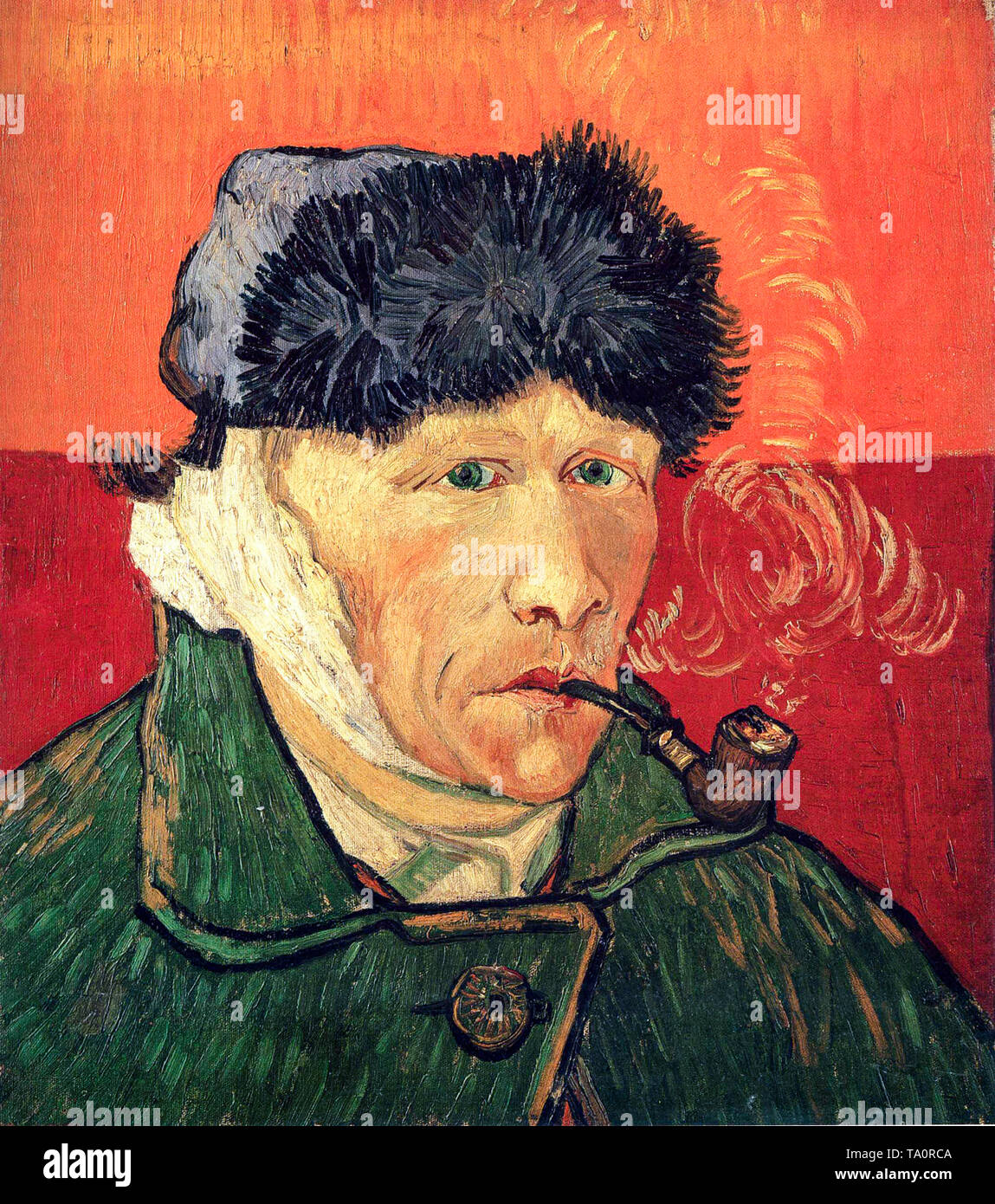 Vincent van Gogh, Autoportrait avec une oreille bandée, Arles, 1889 ...