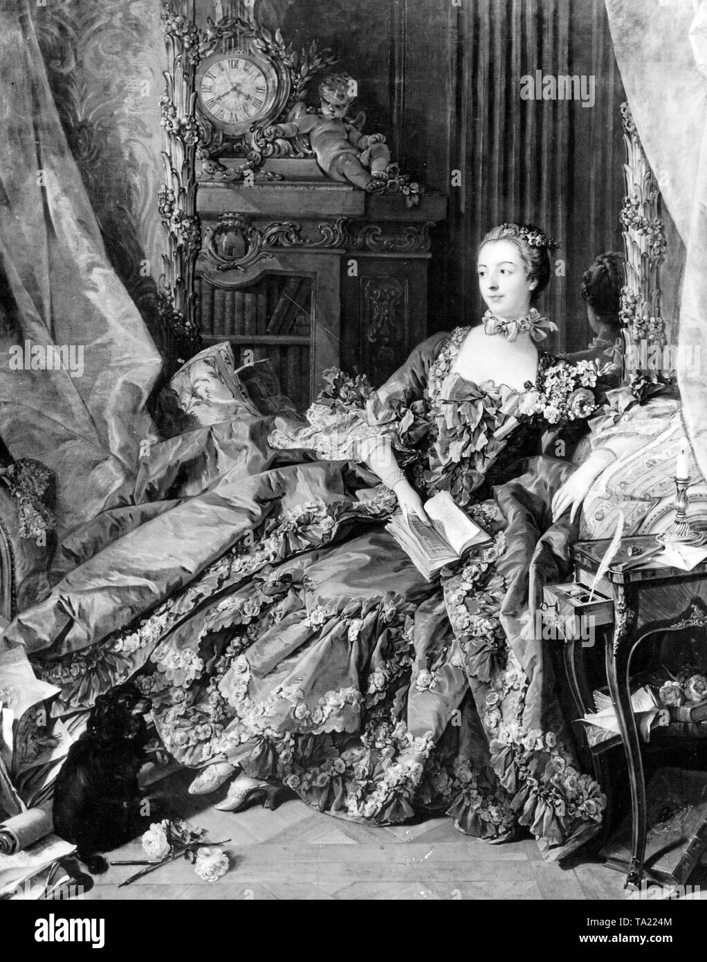 Madame pompadour portrait Banque de photographies et d’images à haute ...