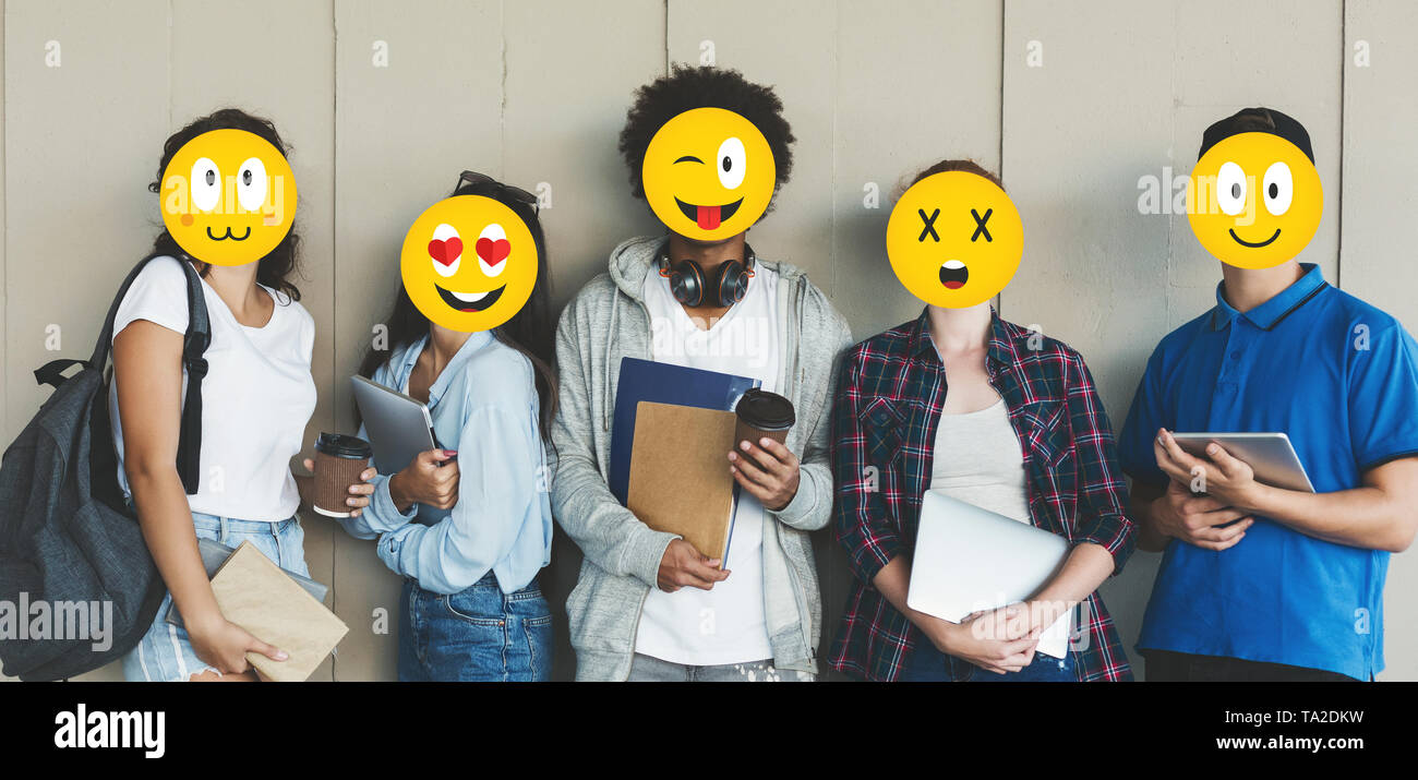 Emoji excité Banque de photographies et d’images à haute résolution - Alamy