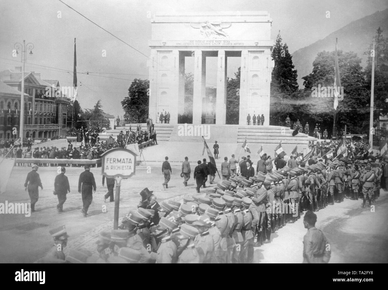 En italie sous benito mussolini Banque de photographies et d’images à ...