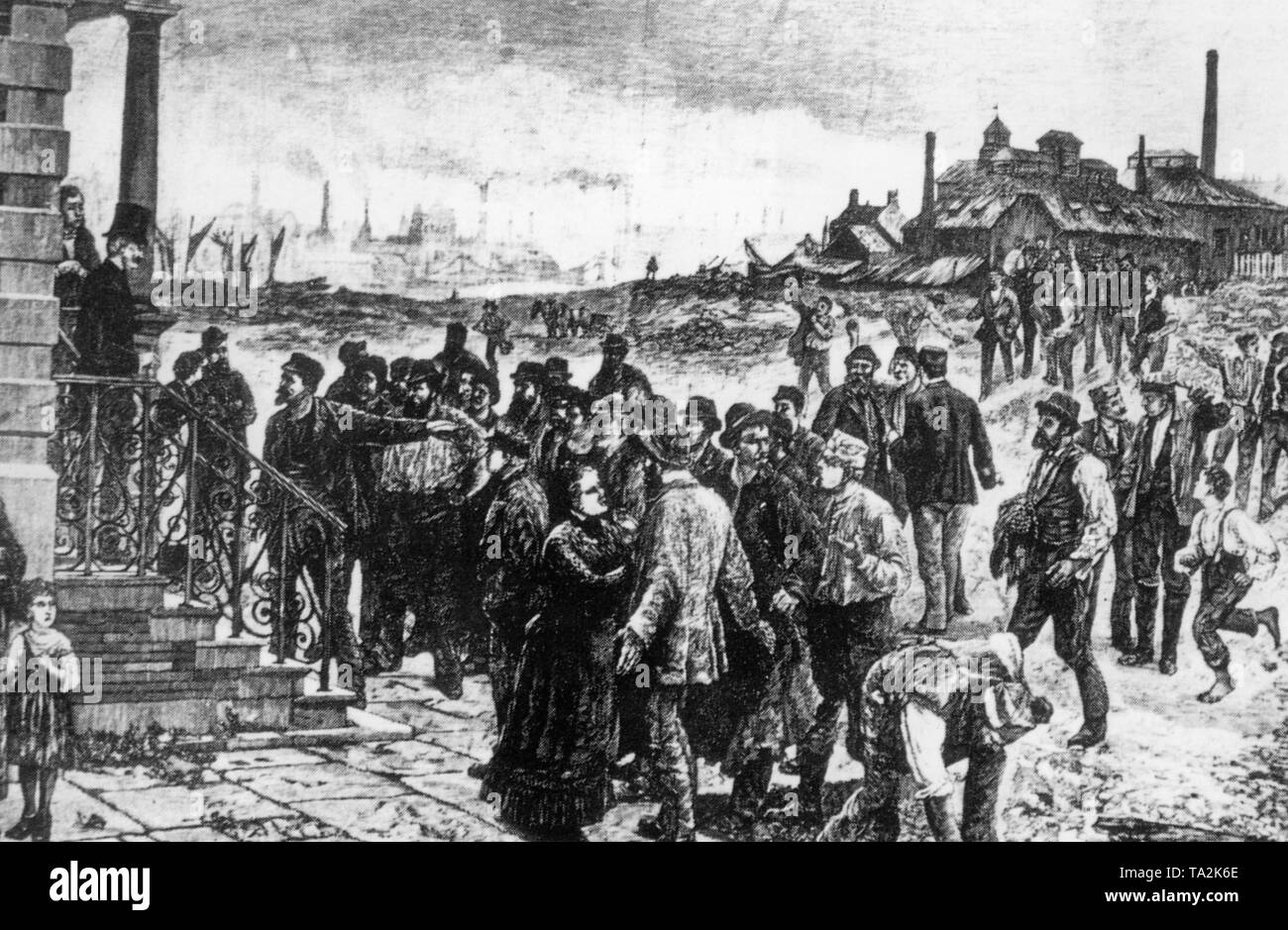 Travail des enfants usines 19e Banque de photographies et d’images à ...