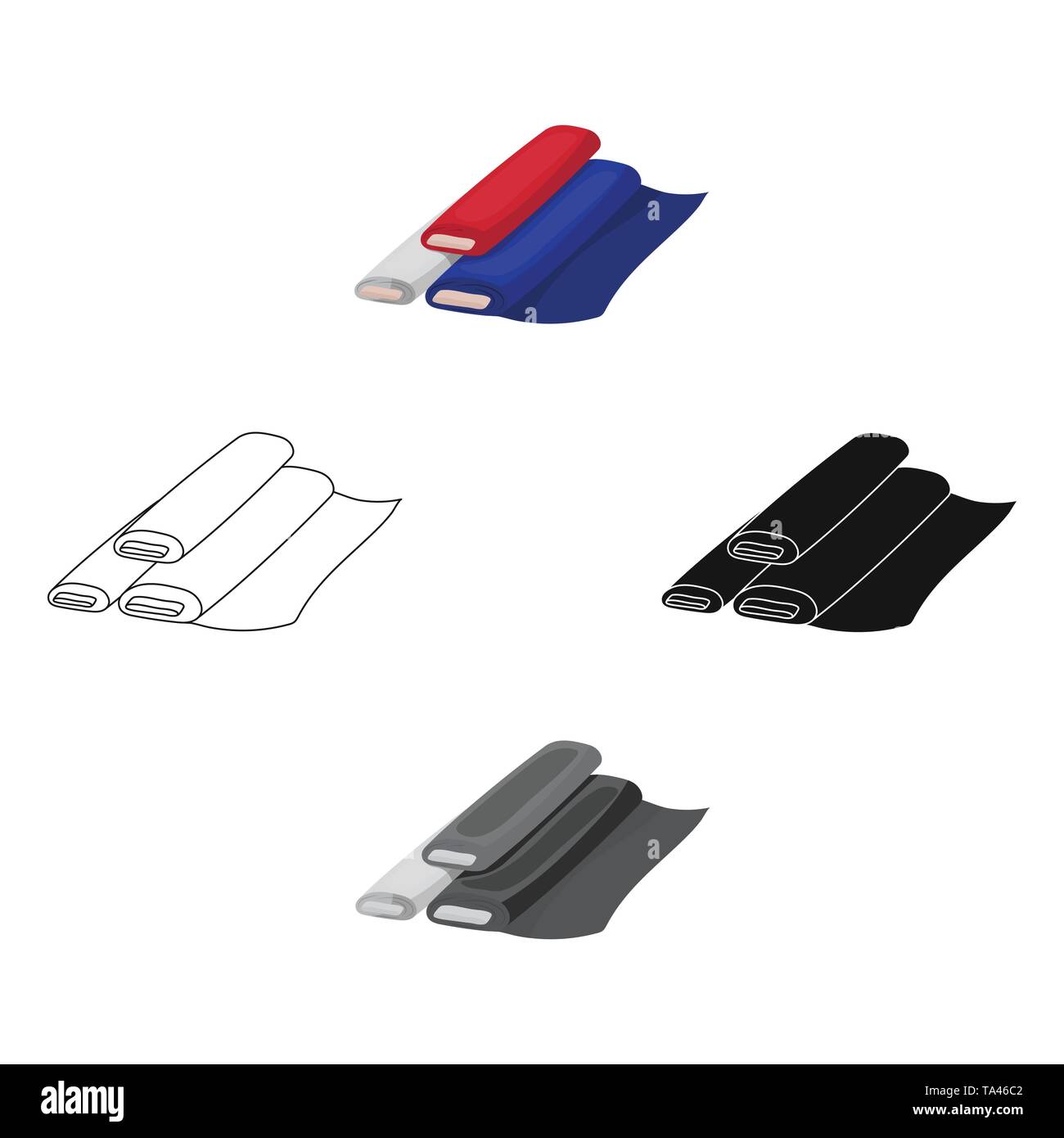 Rouleaux de tissu france Banque de photographies et d’images à haute ...