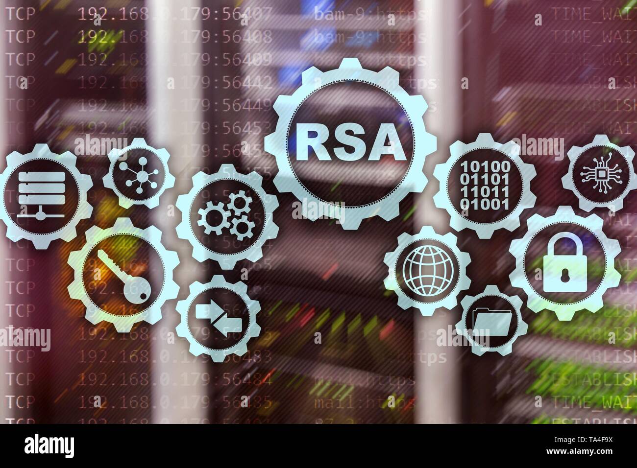 RSA. Système de chiffrement Rivest Shamir Adleman. La cryptographie et ...
