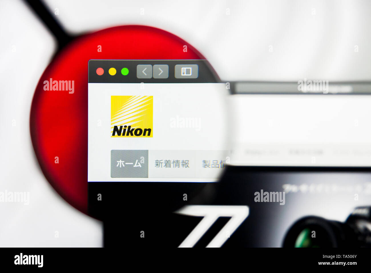 Nikon logo icon Banque de photographies et d’images à haute résolution ...