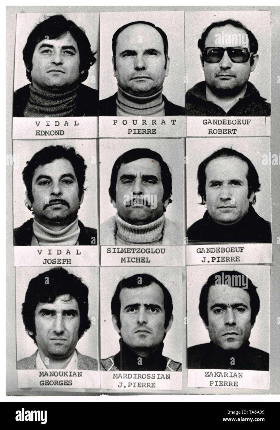 Le gang des Lyonnais, Lyon, France Photo Stock - Alamy