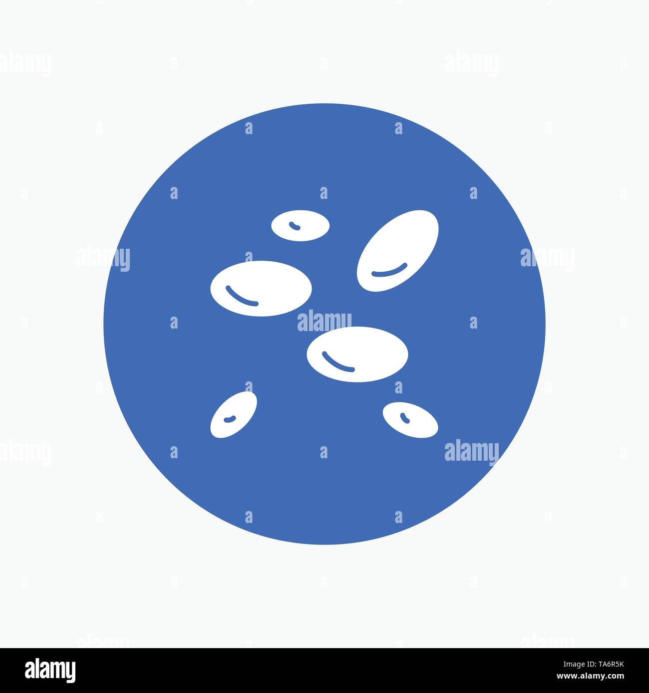 Globules rouges microscope Banque d'images vectorielles - Alamy