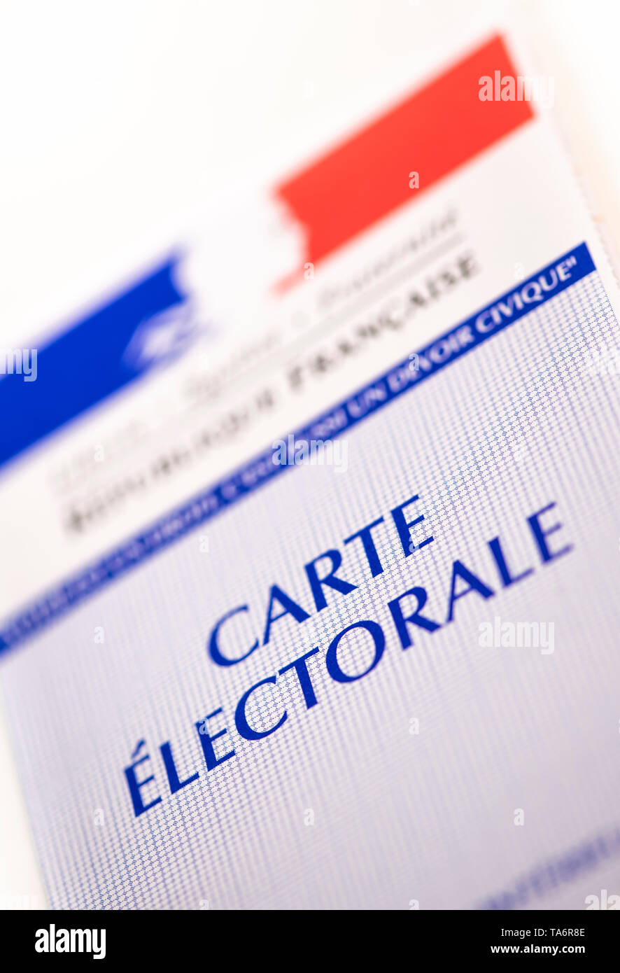 Bulletins de vote français Banque de photographies et d’images à haute ...