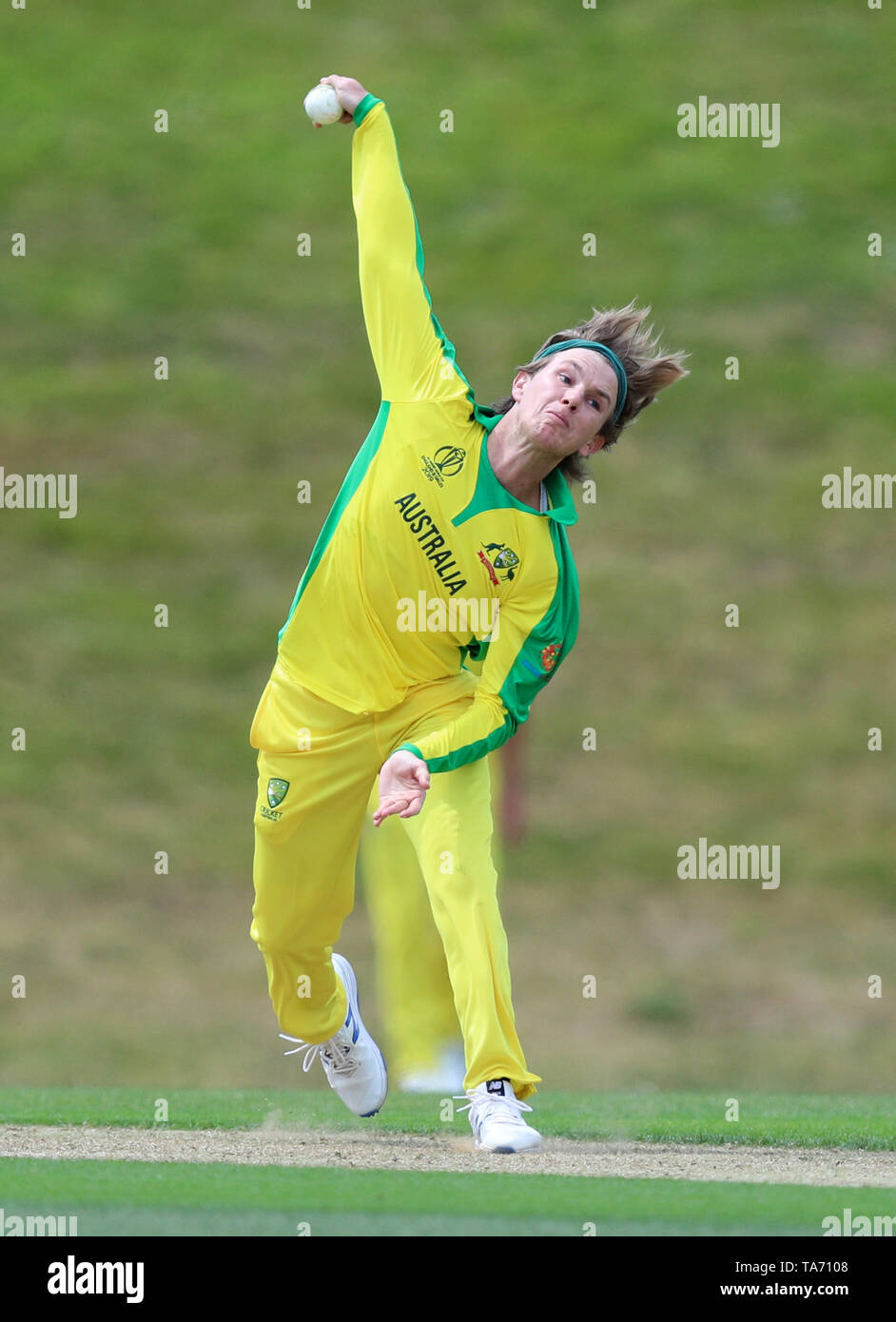 Adam l'Australie Zampa pendant la Coupe du Monde de pétanque warm-up ...